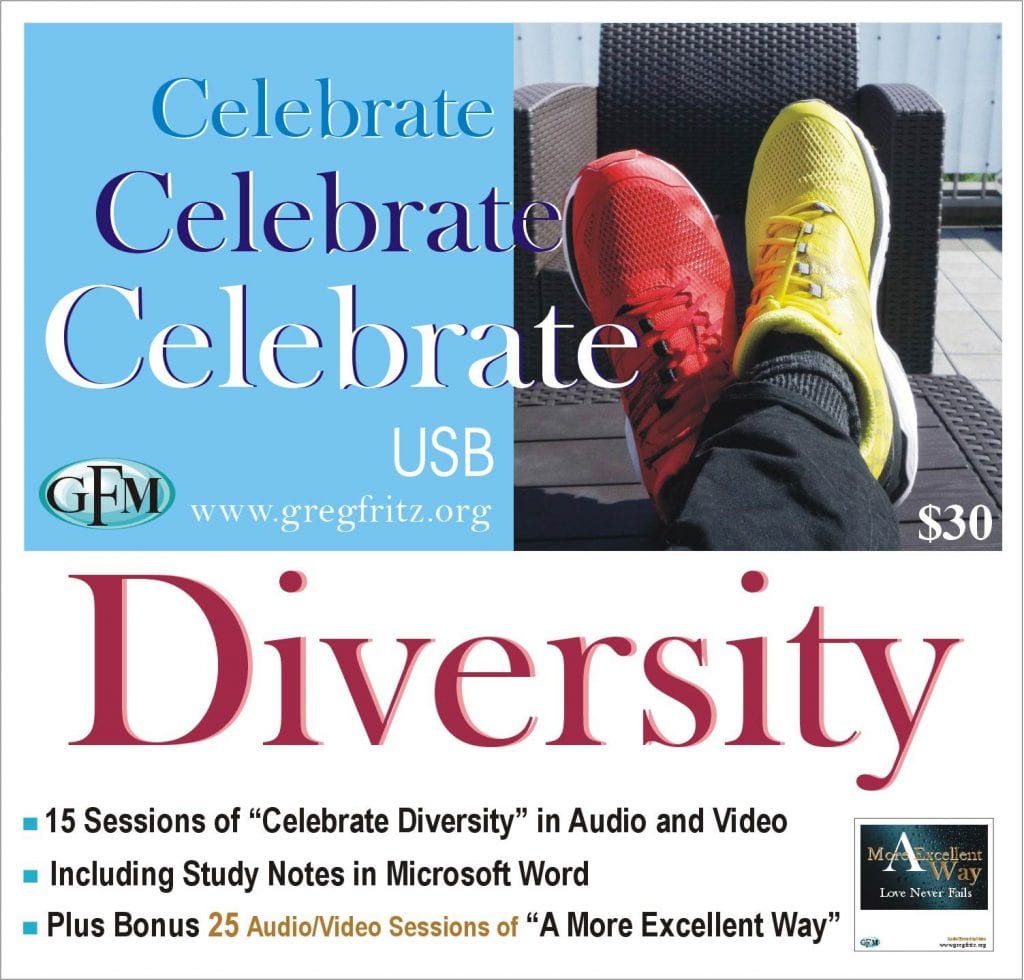 Celebrate Diversity USB Bundle - Greg Fritz Ministries
